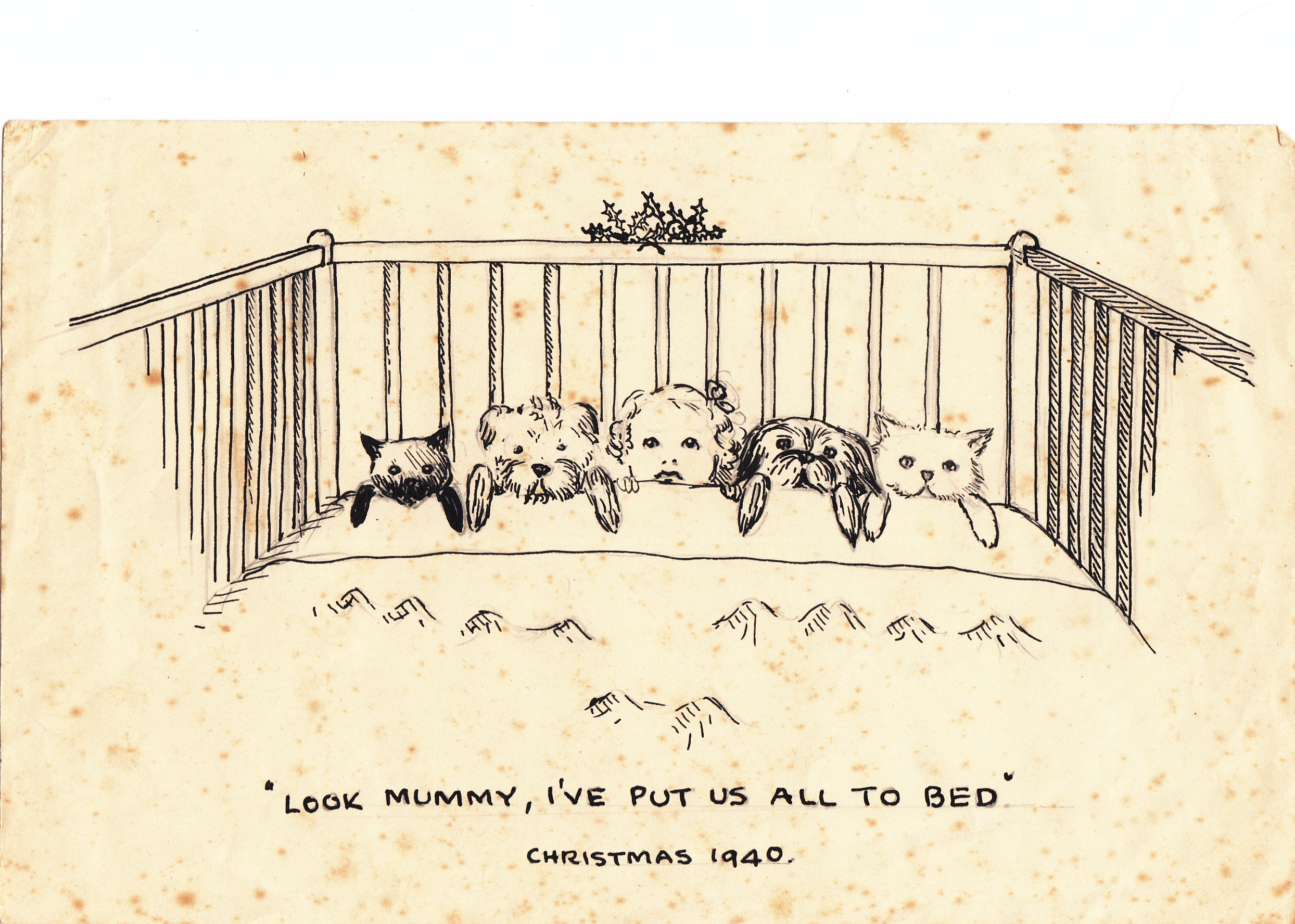 Jack Fielding's Christmas cards | Christmas at Fielding and Platt ...